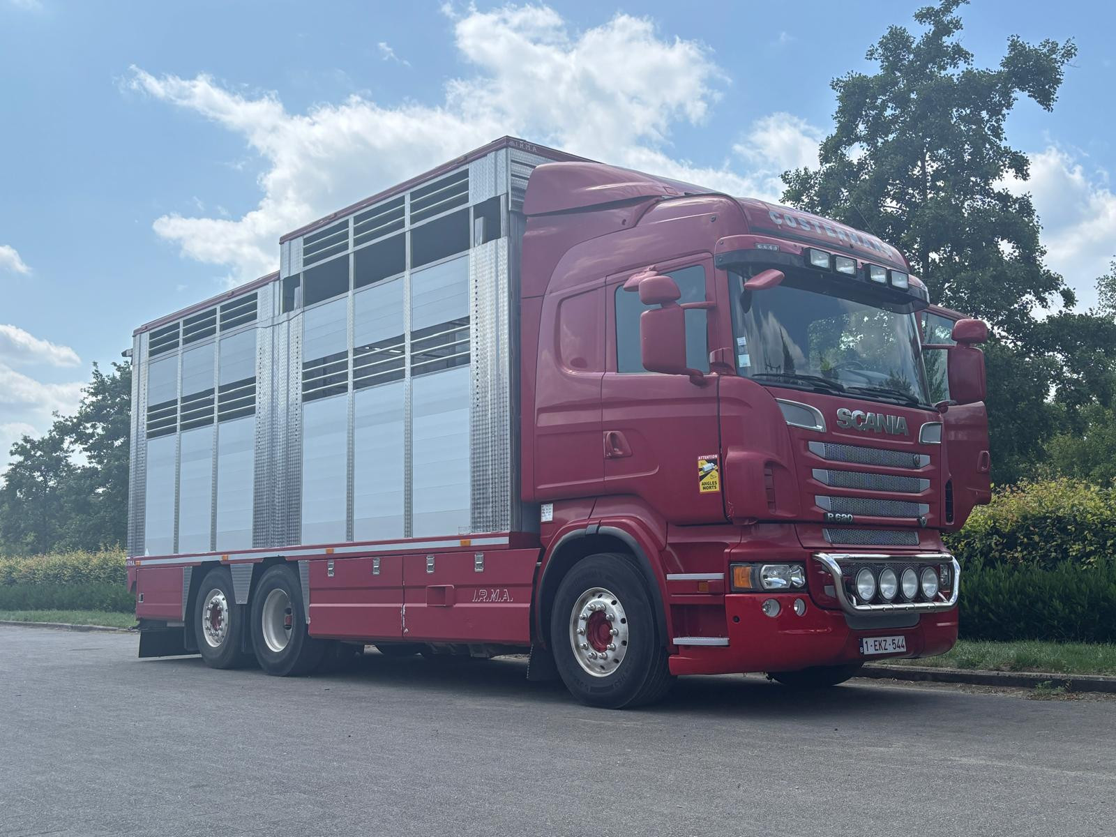 IRMA veelaadkast met 2 laadvloeren op Scania in Paal-Beringen › Jan ...
